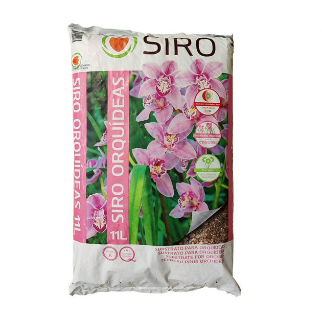 Substrato Orquídeas Siro - 11Lts - Florisul